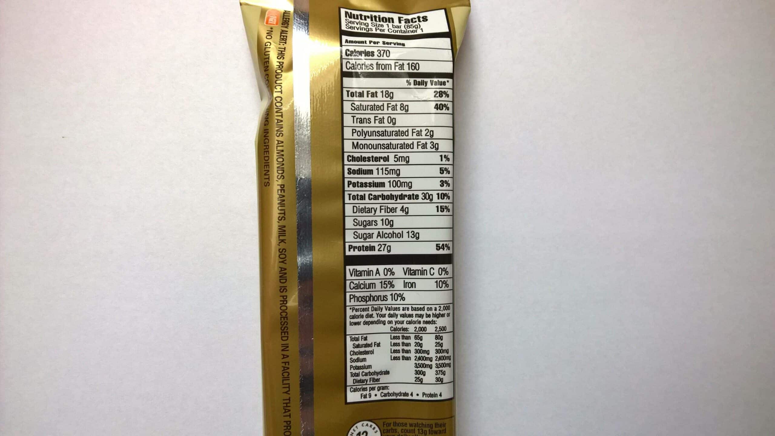 ISS Oh Yeah! Protein Riegel Vanilla Toffee Fudge 85g Test & online kaufen